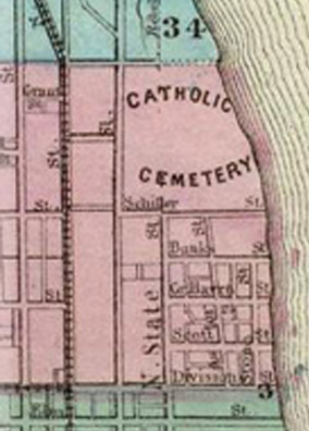 Catholic Cemetery – Chicago 1842 – Chicago and Cook County Cemeteries