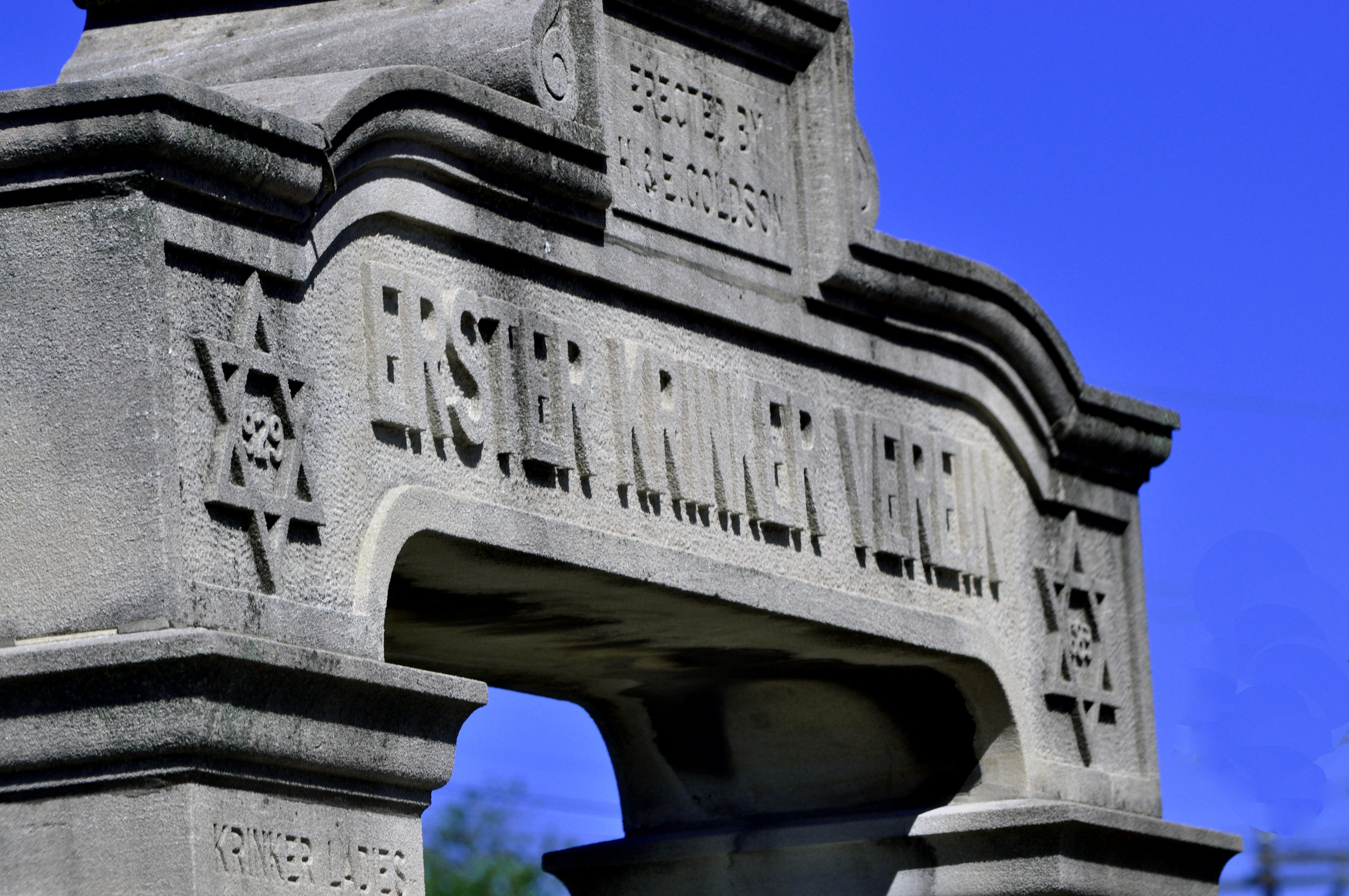 Jewish gates and sections within cemeteries – Chicago and Cook County ...