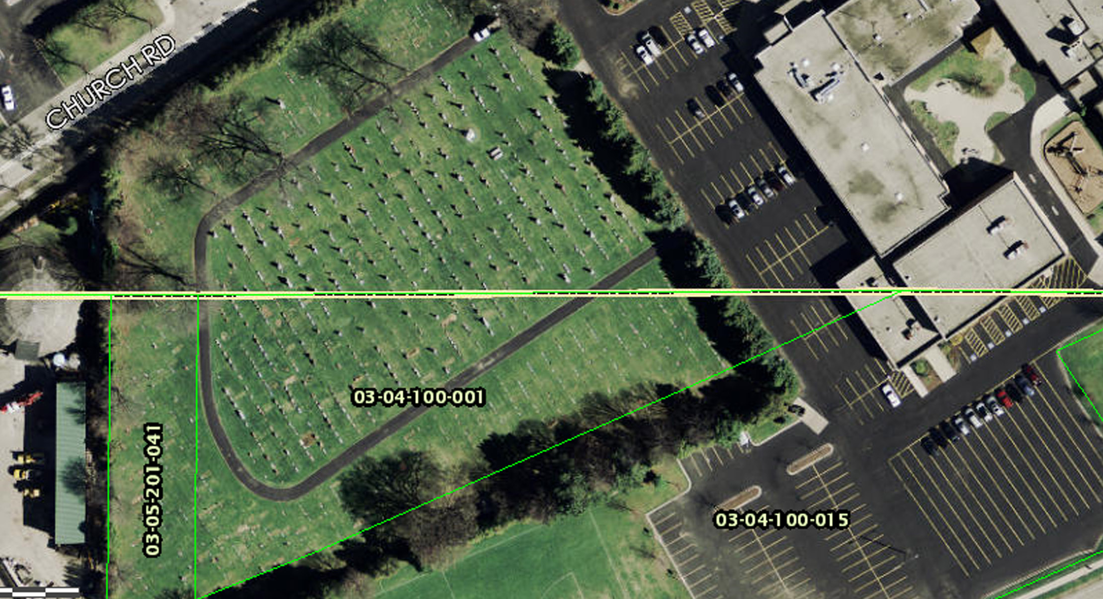 Same Churchyard – Two Counties! – Chicago and Cook County Cemeteries