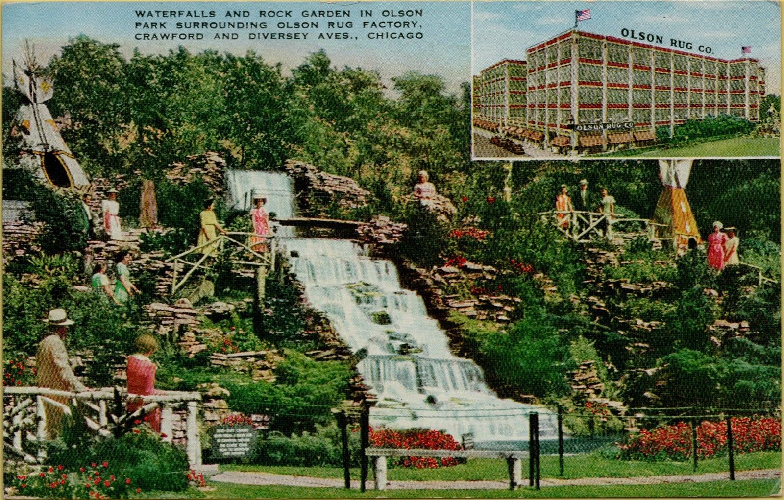 Fond Memories-Walter’s Waterfall – Chicago and Cook County Cemeteries