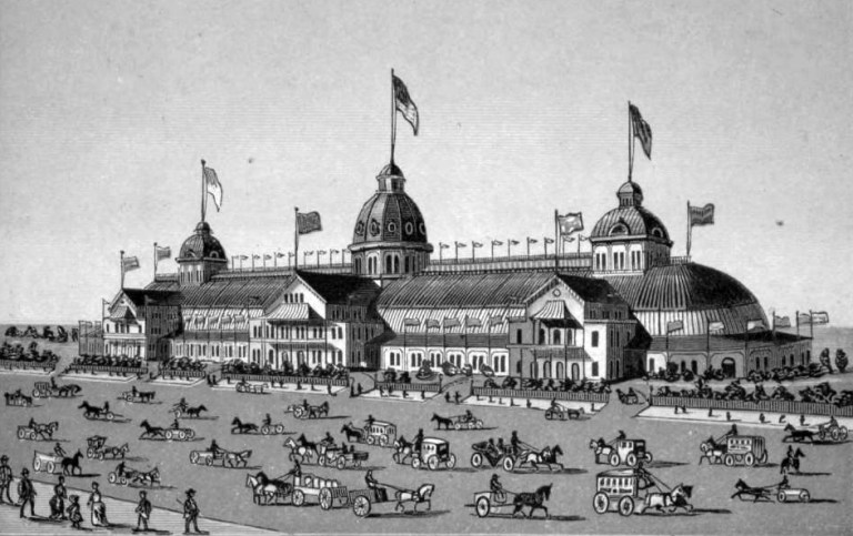 Before McCormick Place- in 1872 the largest Exposition building on the ...