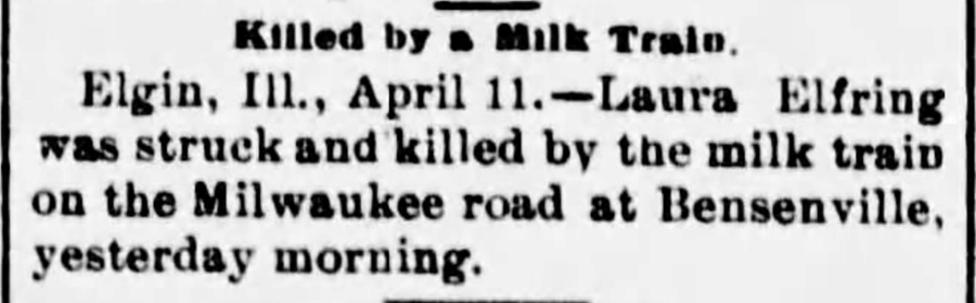 13 year old Laura Elfring-buried in the middle of O’Hare Airport ...